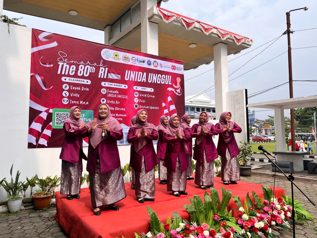 Rangkaian Lomba HUT ke-80 RI, UNIDA Adakan Lomba Puisi dan Vokal Grup